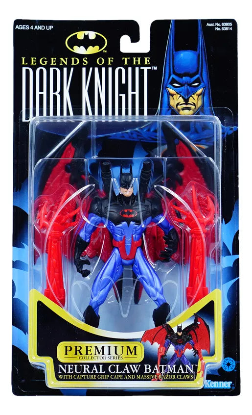 Kenner Dc Dark Knight Premium Neural Claw Batman 1996 – Le Marchand de ...