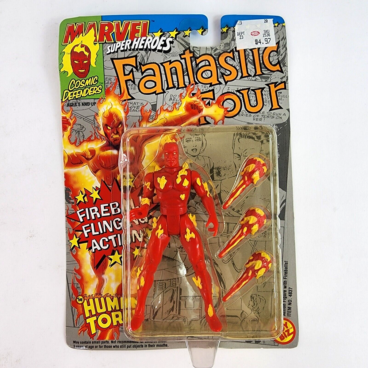Marvel Cosmic Defenders Human Torch – Le Marchand de la Curiosite