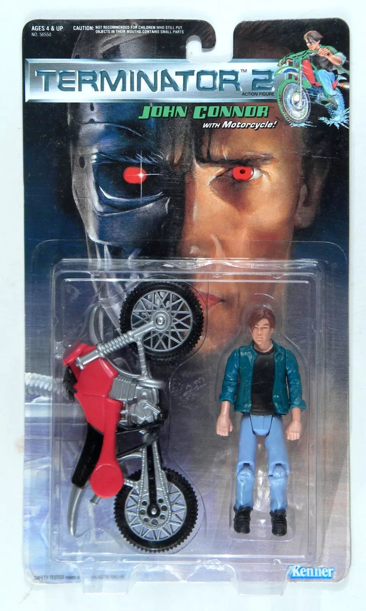 Terminator 2 T2 John Connor Motorcycle Action Figure Kenner – Le ...
